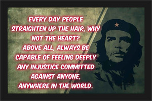 Che Guevara Motivational Poster with A4 Size Frame F-248 Paper Print ...