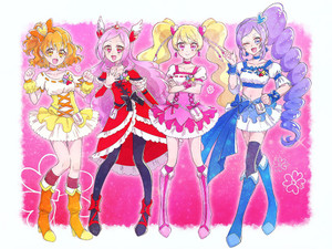 Precure Pretty Cure Anime Series hd Matte Finish Poster Print Paper ...