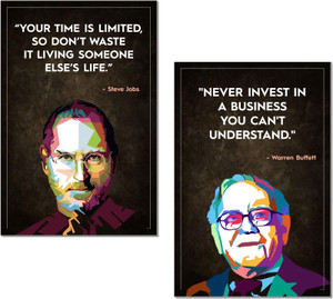 Motivational Posters & Inspirational Quotes (12 x 18, 300 GSM), Famous ...