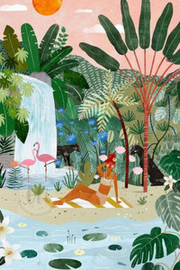 Wild Jungle Poster | Jungle Posters for Room | Unframed | With Self ...