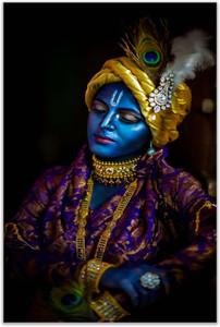 Krishan ji Poster 04 Photo Poster God Photo Religious Poster For Pooja ...