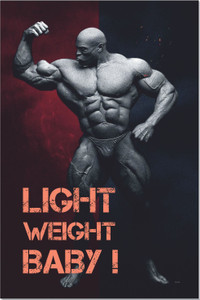 Ronnie Coleman Gym posters for Wall (12 x 18), Poster for Gym ...