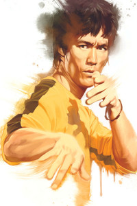 Bruce Lee Poster on 300gsm Photogenic Paper With Gloss Lamination ...