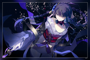 Genshin Impact Genshin Impact Baal Matte Finish Poster Paper Print ...