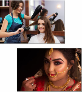 Beauty Salon Posters for Wall (12 x 18 inch), Beauty Parlour Posters ...