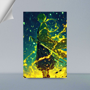 VIRGIN ARTS | ZENITSU AGATSUMA NEON LIGHT EFFECT | THUNDER BREATHING ...