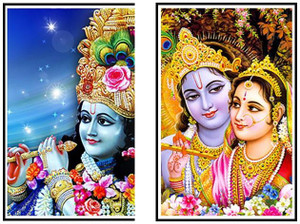 'Spiritual / Gods Posters' (Pack of 2) for Room & Office Paper Print ...