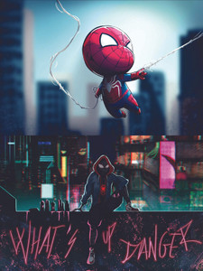 (Pack of 2)Swinging into Action: Dynamic Spider-Man Poster Series ...