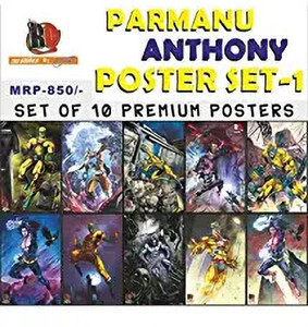 DOGA POSTER SET 2 Fine Art Print - Raj Comics By Sanjay Gupta posters ...