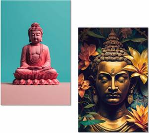 Gautam Buddha Poster for Wall Decor (12 x 18 inch), Lord Buddha Poster ...