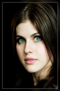 Alexandra Daddario Women Actress Blue Eyes Face Matte Finish Poster ...