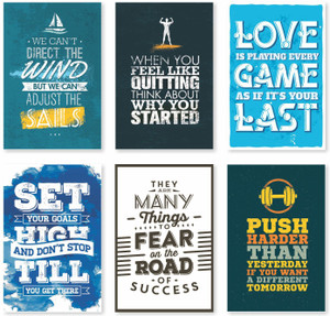 Motivational Poster Quotes Wall Design For Living Room Drawing Room ...