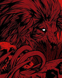 Lion Poster for Room Wall Decoration, Size - 12 X 18 inches || VE EB ...