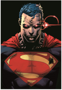 Superman Red Laser Eye Comic Wall Poster A4 Size Photographic Paper ...