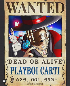 HD wallpaper playboi carti one piece nail poster Paper Print ...