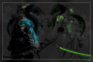 Genji Shimada Genji Overwatch Overwatch Hanzo Overwatch Matte Finish ...