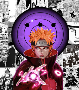 Set of 20 pain wall collage kit 300 GSM Poster anime poster naruto wall ...