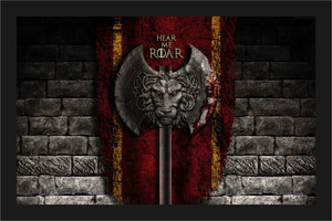 Game of Thrones GOT Poster with A4 Size Frame F-637 Paper Print ...