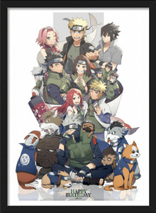 Naruto Shippuden All Characters | Naruto Frames & Posters | Anime Paper ...