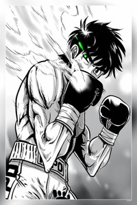 Hajime No Ippo Online Theme Matte Finish Poster Paper Print - Animation ...