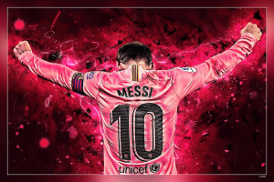 Lionel Messi Footballer Hd Matte Finish Poster P-13781 Paper Print ...