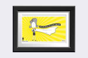 Celebrating Lady Power (unframed) Paper Print - Art & Paintings posters ...
