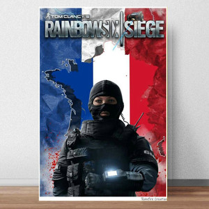 Tom Clancy's Rainbow Six Siege Poster 300 GSM 12x18 Unframed RFCP-624 ...