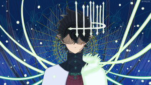 Black Clover Asta Anime Hd Matte Finish Poster Paper Print - Animation ...