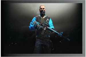 Pubg Game Frame Poster For Room Synthetic Wood Gloss Lamination F115 ...