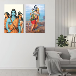 Shri Ram Wall poster, Ram Lala Wall Poster, Ram Darbar Wall Poster-edt ...
