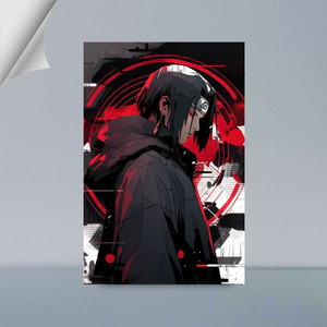 VIRGIN ARTS | ITACHI UCHIHA | AKATSUKI |ANIMATION ART | NARUTO ...