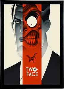 Two Face Wall Art Framed Poster Paper Print - Quotes & Motivation ...