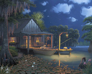 Cute Dogs Dogs Paintings Hd Animated Dogs Puppies Matte Finish Poster ...