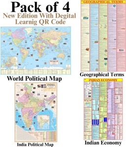 India Political, World Political, Geographical Term chart & Indian ...