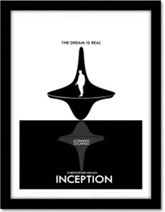 Inception Movie Framed Poster for office and room Paper Print - Movies ...