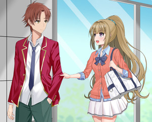 Classroom Of The Elite Matte Finish Poster Paper Print - Animation ...