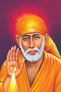 Sai Baba Poster (12x18 Inch, 300GSM Thick Paper with Gross Lamination ...