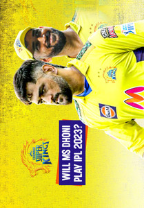 IPL Cricket Team CSK Chennai Super King M.S Dhoni Photo Poster_iplms5 ...