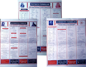 "All-in-One Physics, Chemistry & Math Chart for Intermediate Students ...