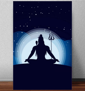 Shiv ji Poster for home and office Photographic Paper - Religious ...