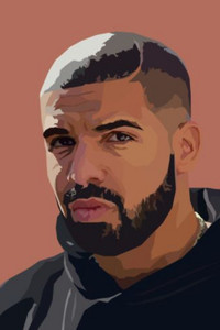 Drake Poster for Room Wall Decoration, Size - 12 X 18 inches || VE EB ...