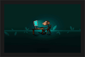 Funny Jokes Comedy Poster with A4 Size Frame F-497 Paper Print - Nature ...