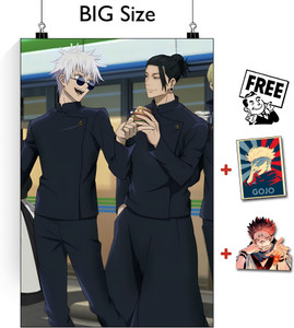 Jujutsu Kaisen Gojo And Geto Friend poster | Gojo and Geto Friends wall ...