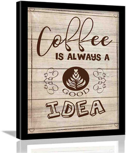 Restaurant Quotes Wall Posters for Hotel Cafeteria - coffee Poster For ...