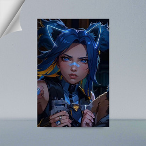 VIRGIN ART | CUTE NEON AN VALORANT AGENT | DUELIST | VALORANT | GAME ...