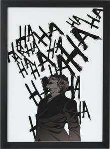 death note poster with frame light wall poster (Size_13x9.8 inch) Paper ...