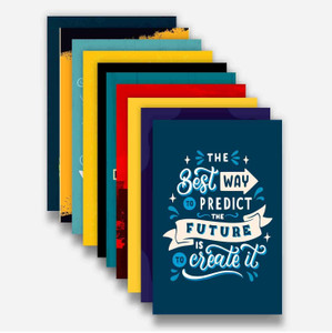 Inspirational Motivational Wall Abstract Poster | (Pack of 10) Wall ...