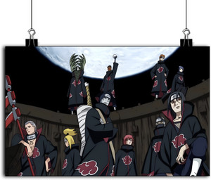 All Akatsuki Member Poster | Akatsuki Itachi, Pain, Deidara, Nagato ...