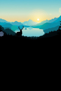 Scenery Poster for Room Wall Decoration, Size - 12 X 18 inches || VE EB ...