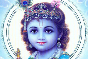 Bal Krishna, Lord Krishna Poster | Radha-Krishna,Laddu Gopal Hindu God ...